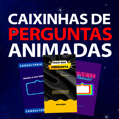 Caixinhas de Perguntas Animadas